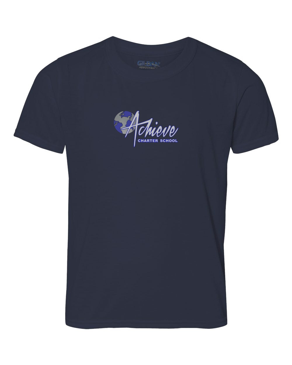 YOUTH & Adult Moisture Wicking Logo Tee – Achieve Apparel